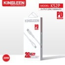 USB Cable IPhone to Type C K-52p Kingleen